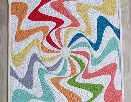 Jungle Path Baby Quilt - Free Quilt Pattern - Love to Stitch and Sew