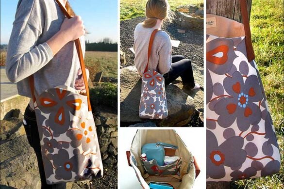 Boho Sling Bag - Free Sewing Pattern - Love to Stitch and Sew