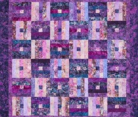 Jungle Path Baby Quilt - Free Quilt Pattern - Love to Stitch and Sew