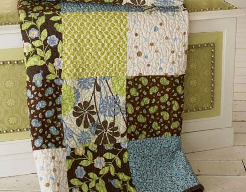 Jungle Path Baby Quilt - Free Quilt Pattern - Love to Sew