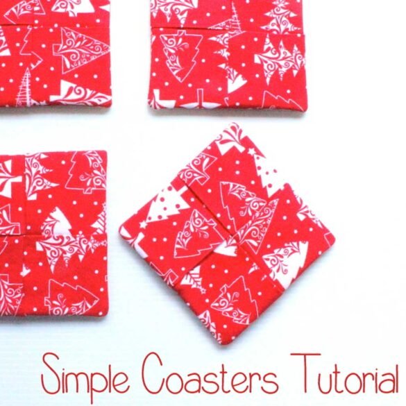 9 Free Fabric Coaster Patterns to Sew - Love to Stitch and Sew